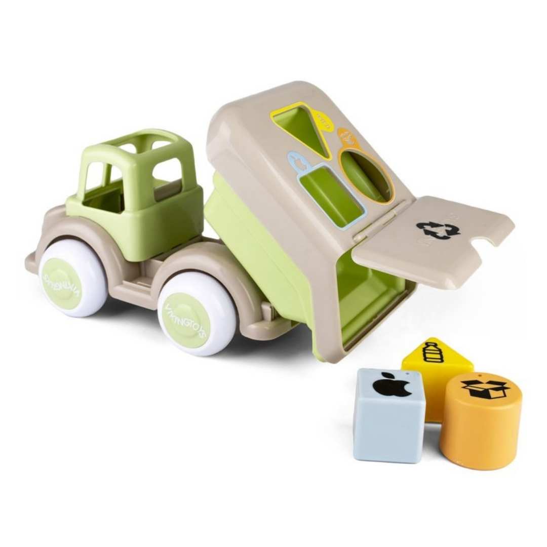 Jumbo Recycling Lorry Toy for 12-month-old | Eco-Friendly Plant-Based ...