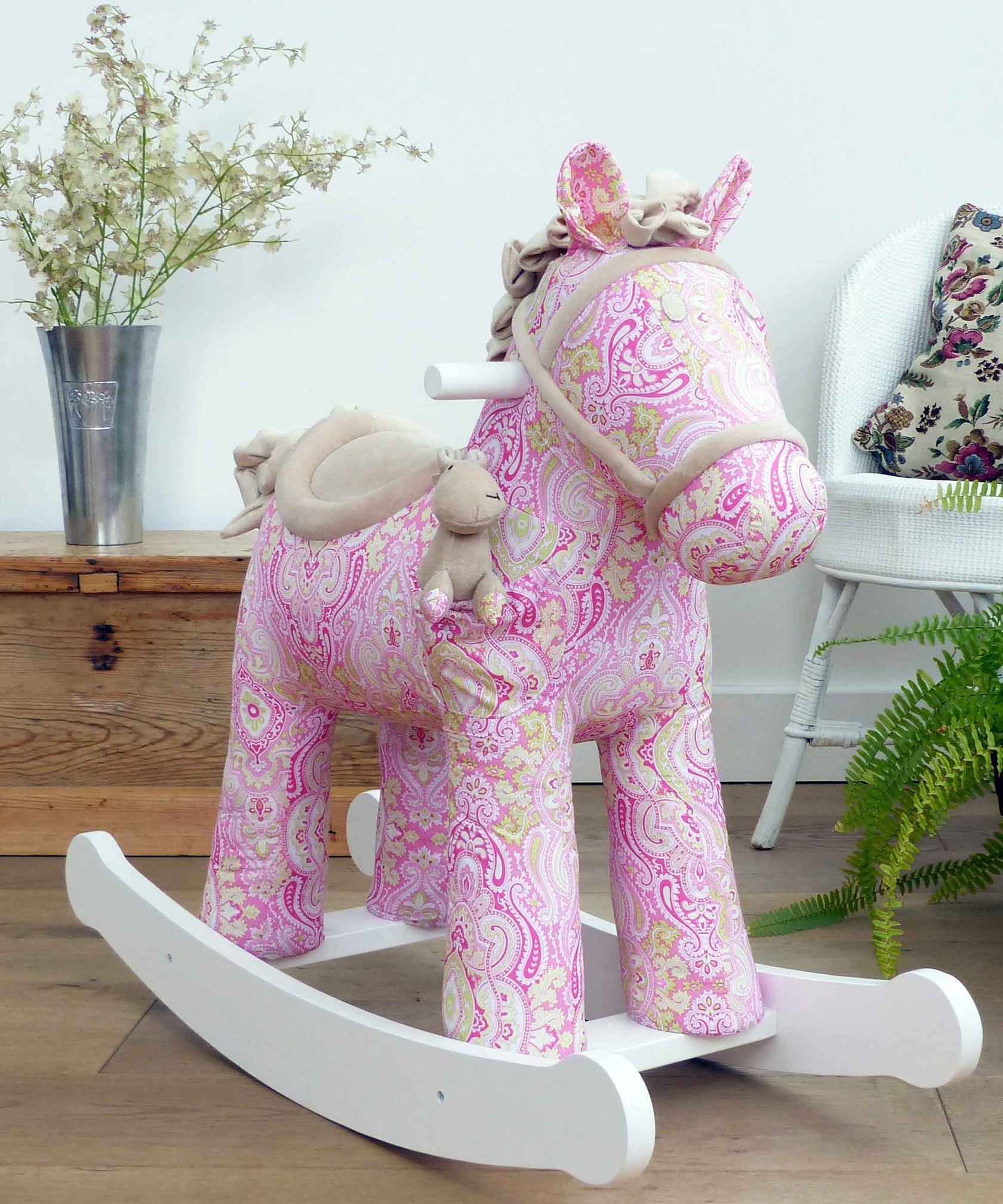 Pixie and Fluff Rocking Horse for 12 month old | Little Bird Told Me