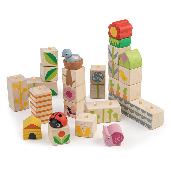 Garden Building Blocks for Toddlers